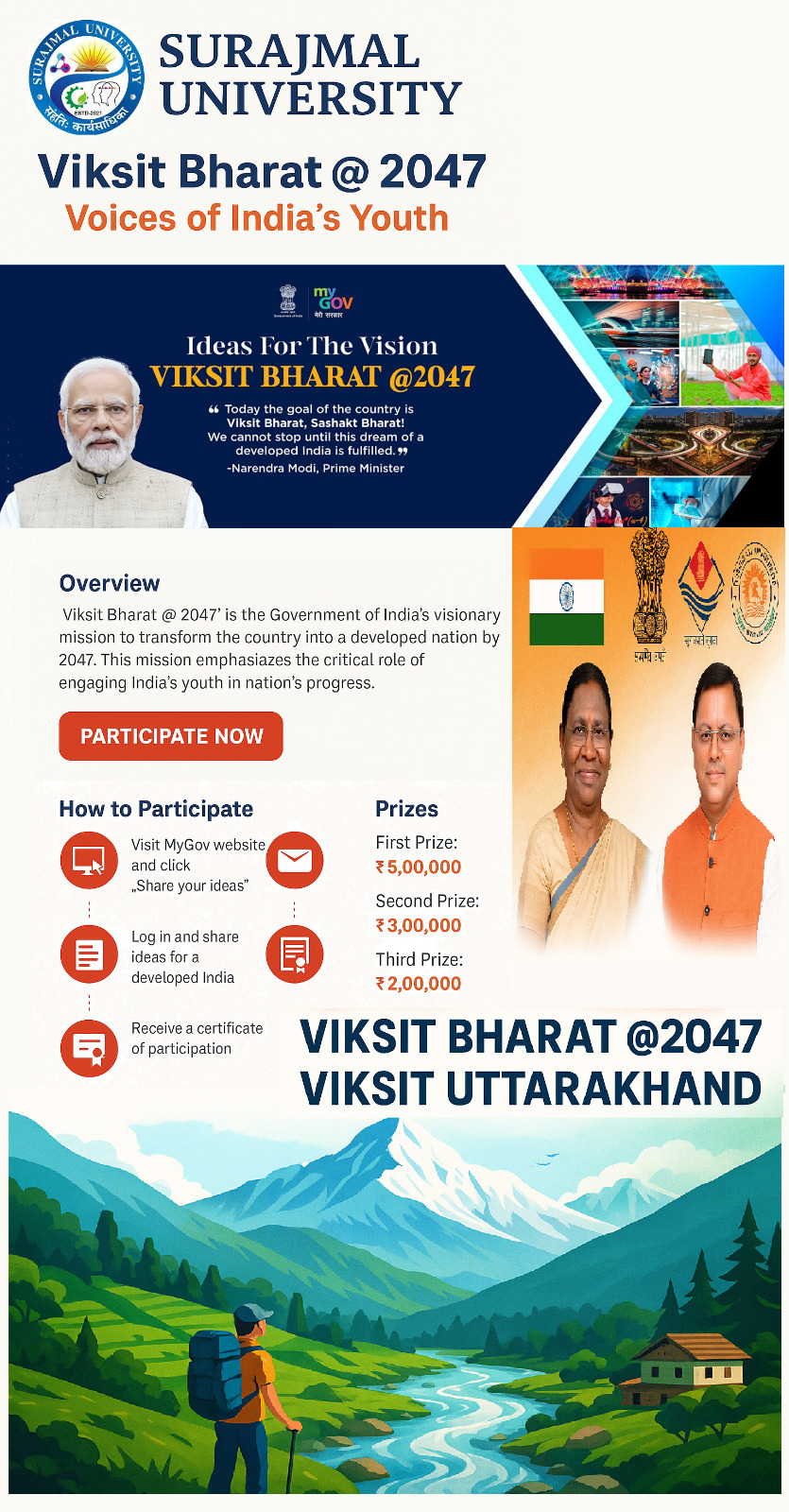 Viksit Bharat 2047 – Surajmal University